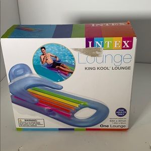 Intex | Other | New King Kool Lounge Pool Float | Poshmark